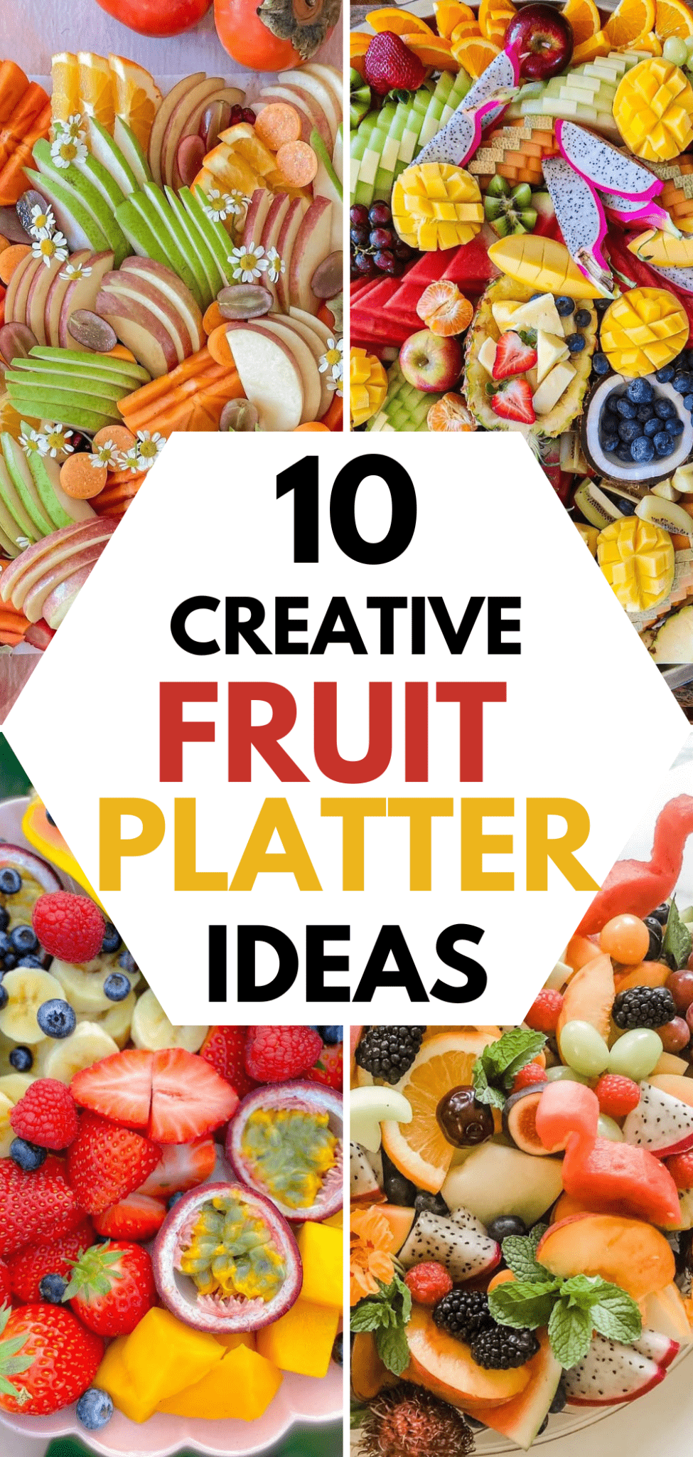 10 Delicious Fruit Platter Ideas for Easy Desserts | Yarns and Crafts