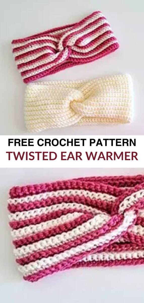 25 Free and Easy Crochet Ear Warmer Patterns | Yarns and Crafts
