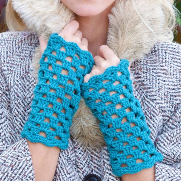 27 Free and Easy Crochet Mitten Patterns | Yarns and Crafts