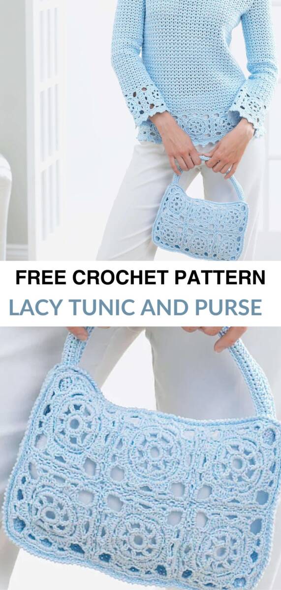 25 Free and Easy Crochet Purse Patterns | Yarns and Crafts