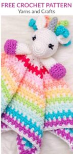 25 Free and Easy Crochet Lovey Patterns | Yarns and Crafts