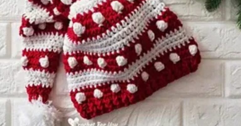 27 Free and Easy Crochet Santa Hat Patterns | Yarns and Crafts