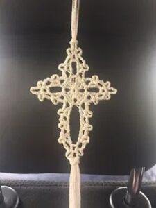 27 Free & Easy Crochet Cross Patterns | Yarns and Crafts