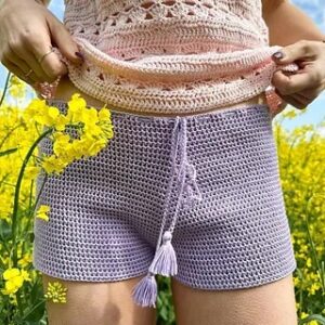 27 Free & Easy Crochet Shorts Patterns | Yarns and Crafts