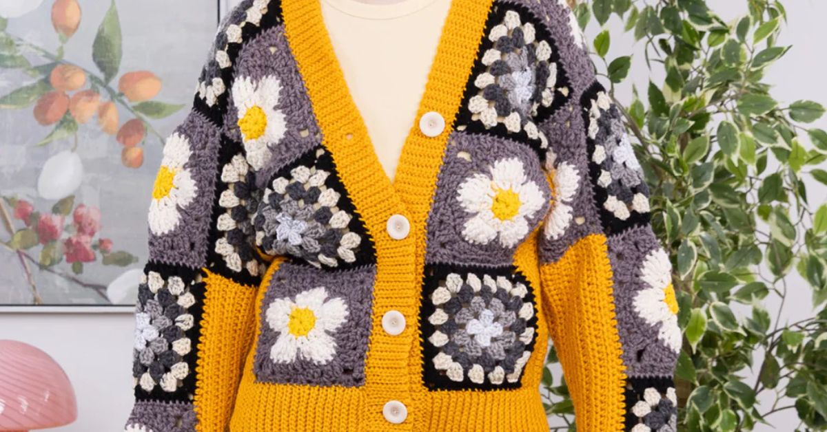 25 Free and Easy Crochet Spring Cardigan Patterns | Yarns and Crafts