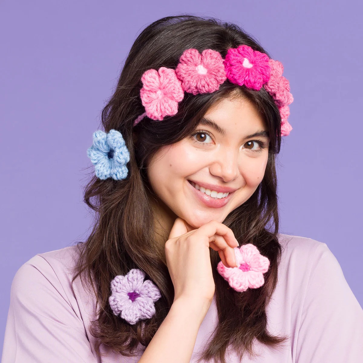 25 Free and Easy Crochet Hair Wrap Patterns | Yarns and Crafts