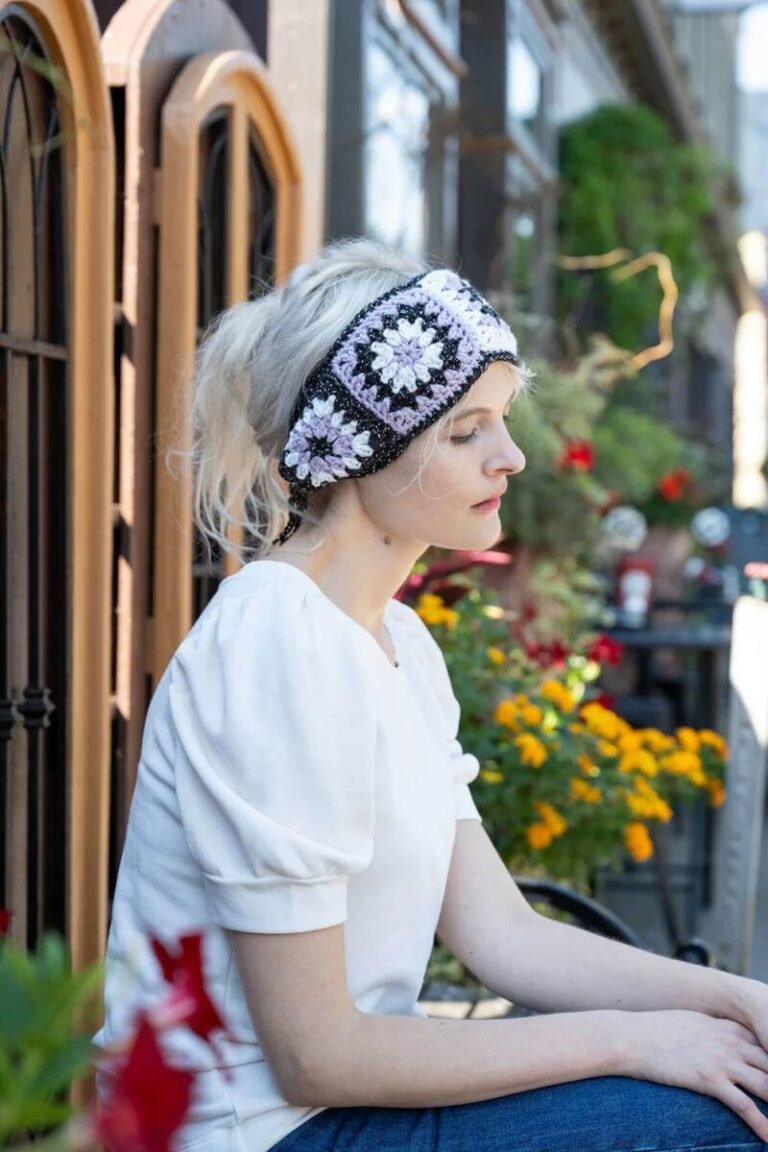 25 Free and Easy Crochet Hair Wrap Patterns | Yarns and Crafts
