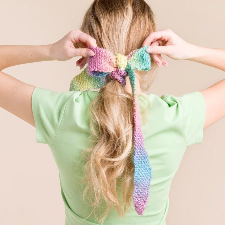 25 Free and Easy Crochet Hair Wrap Patterns | Yarns and Crafts