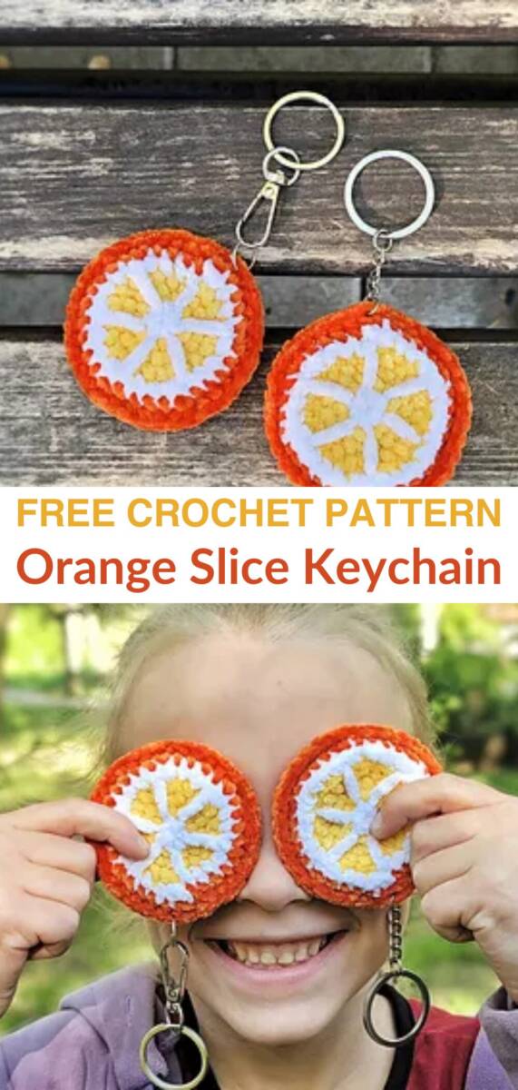 47 Free and Easy Crochet Keychain Patterns | Yarns and Crafts