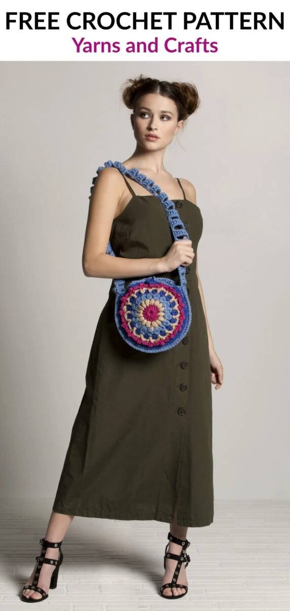 25 Free & Easy Crochet Mini Shoulder Bag Patterns | Yarns and Crafts