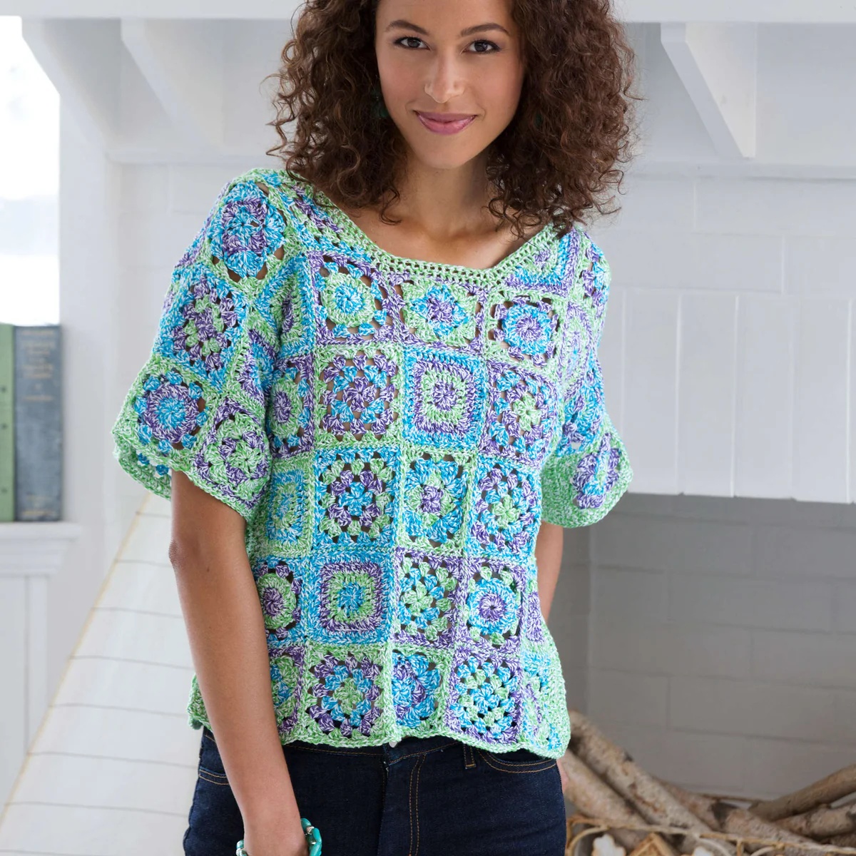 47 Free and Easy Crochet Top Patterns | Yarns and Crafts