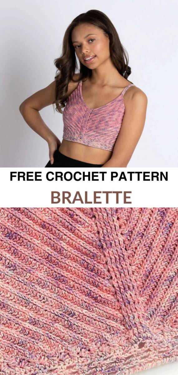 27 Free and Easy Crochet Bralette Patterns | Yarns and Crafts