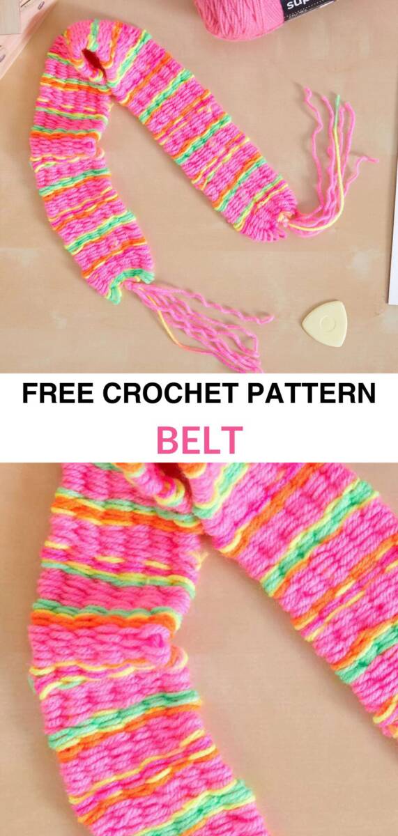 25 Free & Easy Crochet Belt Patterns | Yarns and Crafts