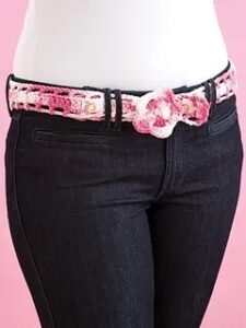 25 Free & Easy Crochet Belt Patterns | Yarns and Crafts