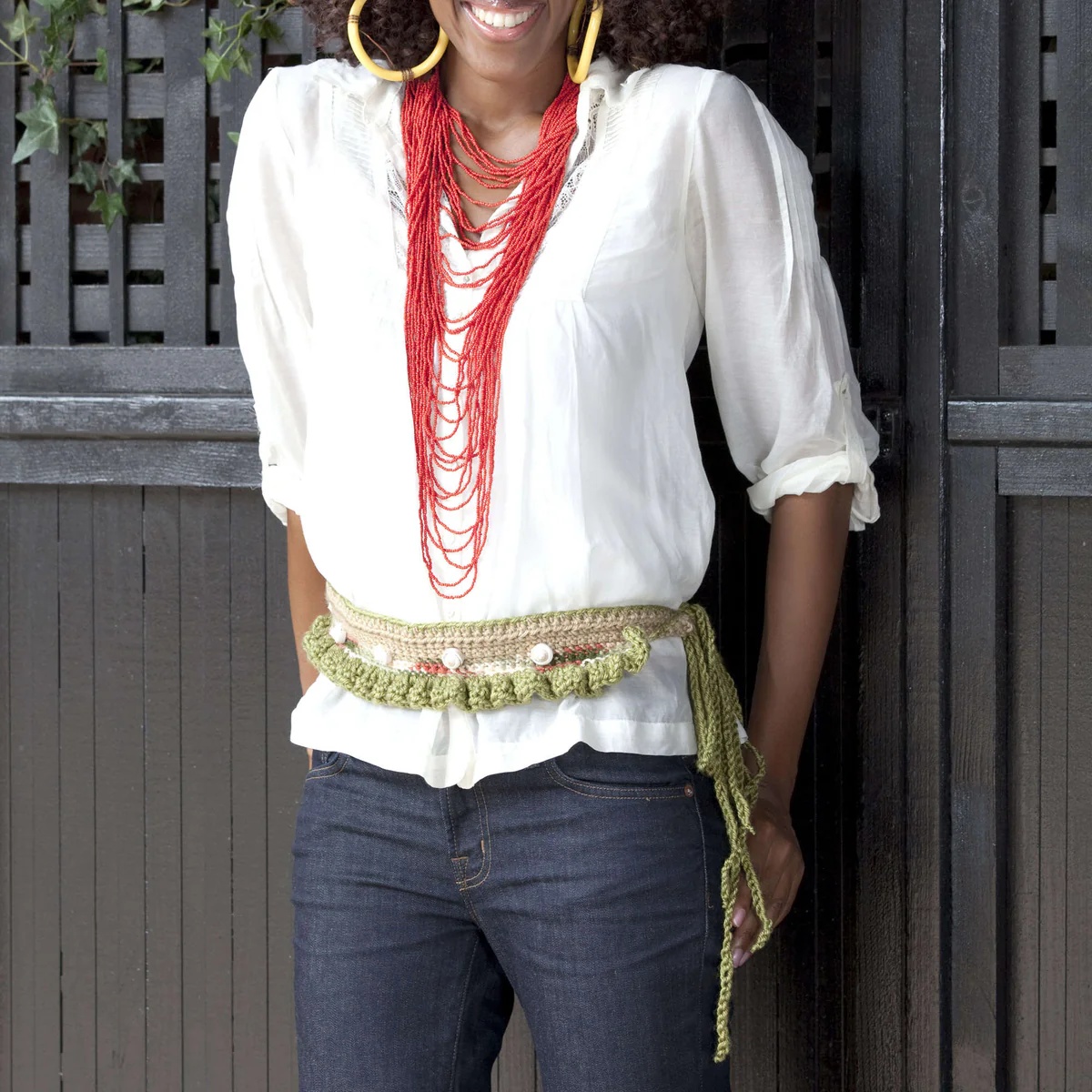 25 Free & Easy Crochet Belt Patterns | Yarns and Crafts