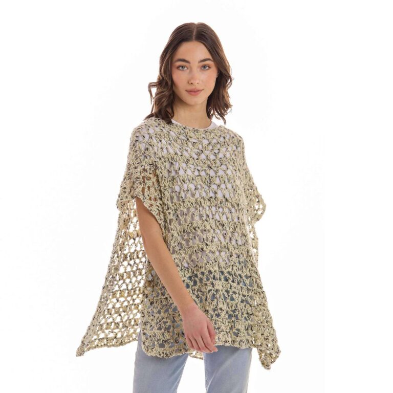 25 Free and Easy Crochet Poncho Patterns | Yarns and Crafts