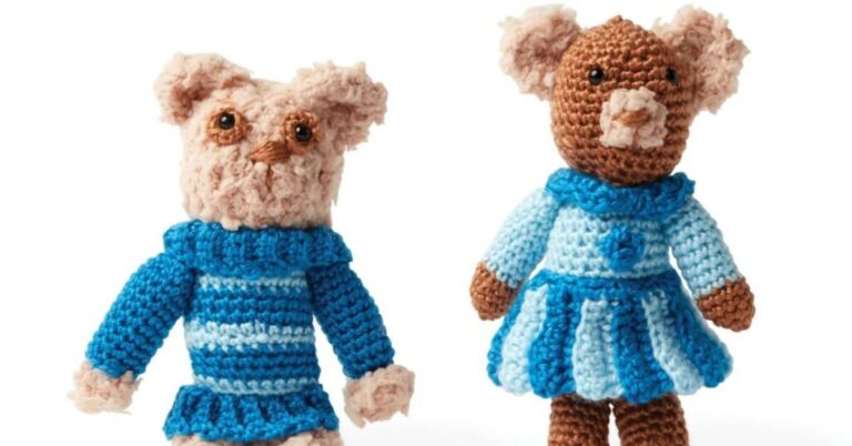 25 Free and Easy Amigurumi Crochet Teddy Bear Patterns | Yarns and Crafts