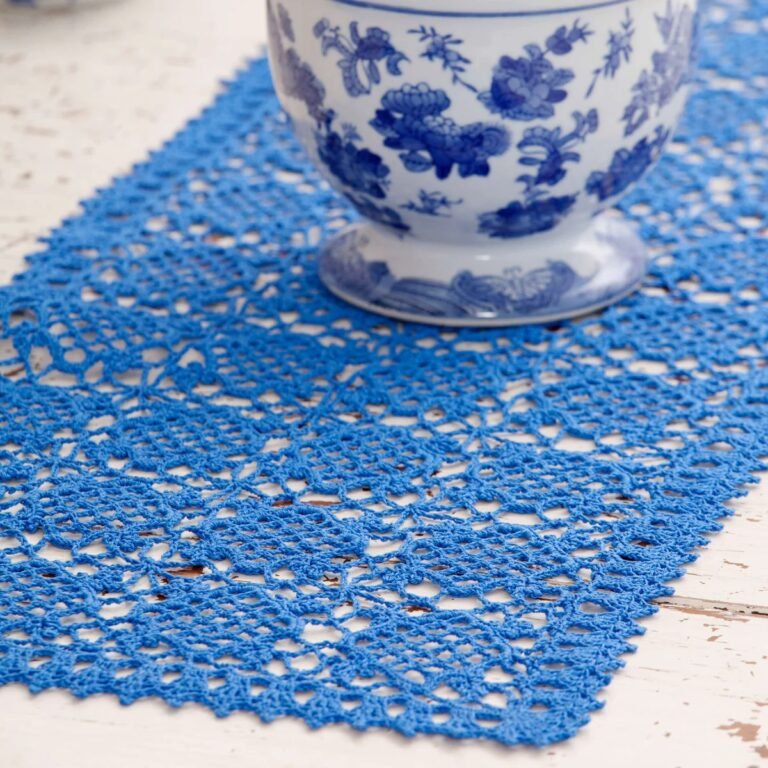27 Free and Easy Crochet Table Runner Patterns | Yarns and Crafts