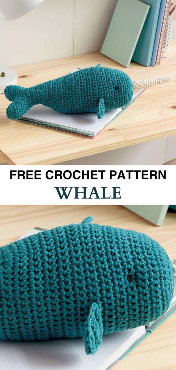 40 Free & Easy Amigurumi Crochet Whale Patterns | Yarns and Crafts