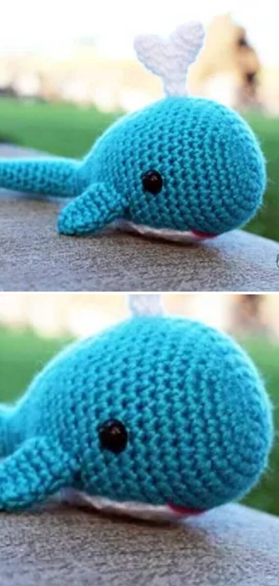 40 Free & Easy Amigurumi Crochet Whale Patterns | Yarns and Crafts