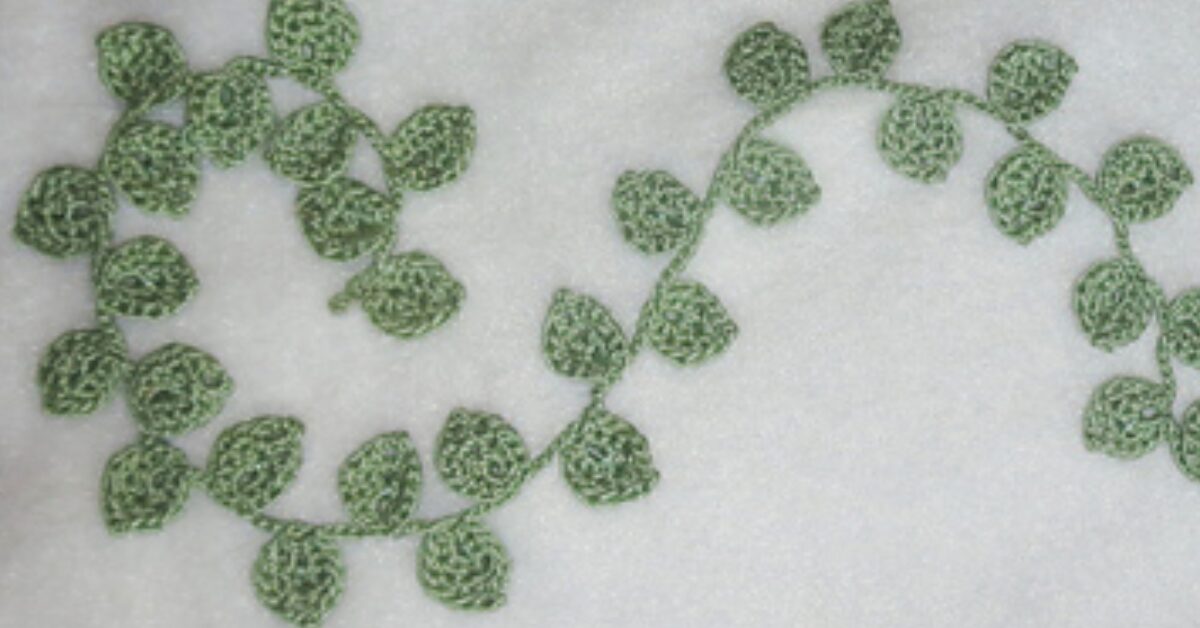 15 Free and Easy Crochet Vine Patterns | Yarns and Crafts
