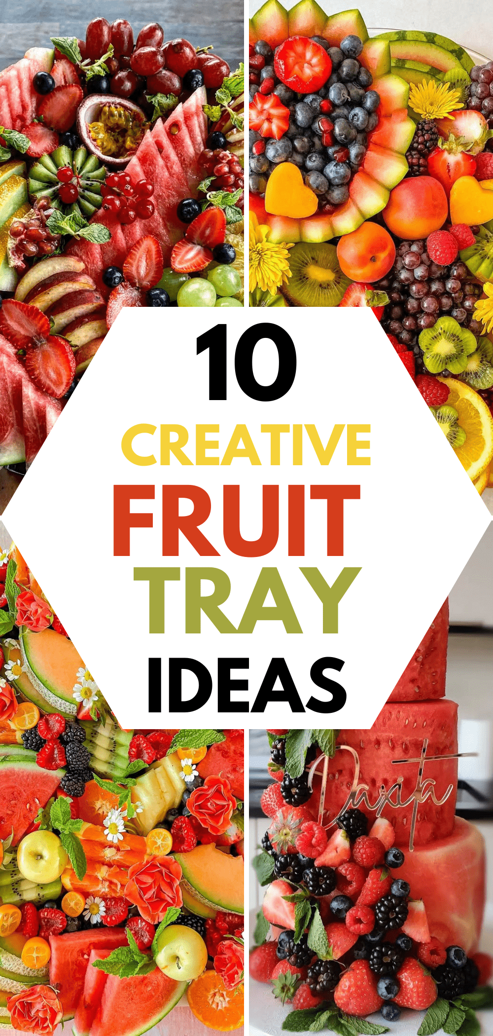 10 Creative Fruit Tray Ideas You'll Love | Yarns and Crafts